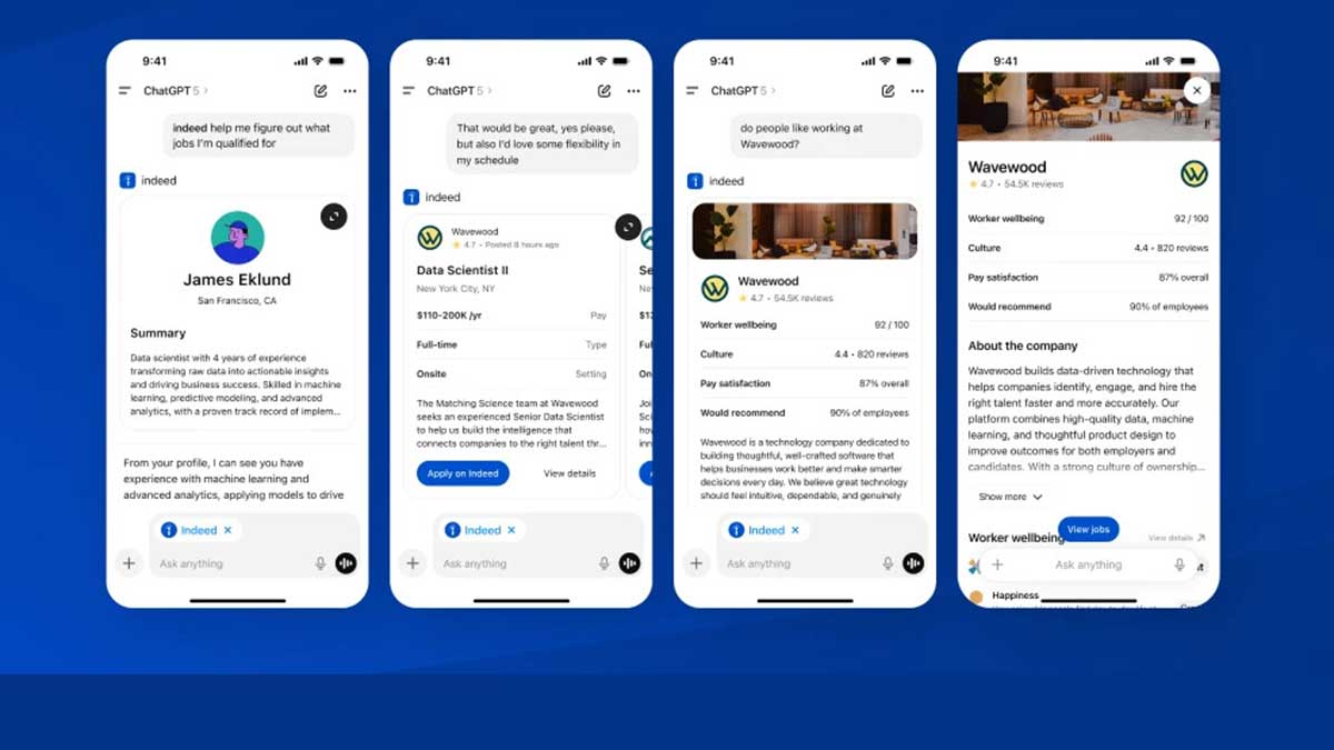 Indeed Launches ChatGPT App for Jobseekers in the UK - People In HR